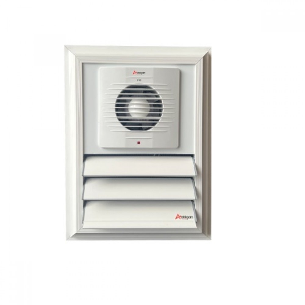 HOROZ 120 lik Aspiratörlü - Fanlı ALÜMİNYUM Banyo Menfezi ...